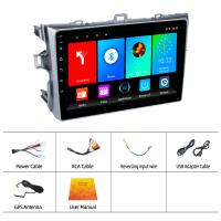 China Capacitive Screen Phonelink Android Car Stereo Radio Player For Toyota Corolla 2007-2013 for sale