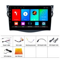 China 2 Din Car Radio Stereo Android Multimedia Player GPS Navigation For Toyota RAV4 2007-2012 for sale