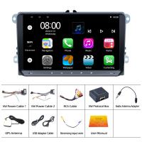 China 9 Inch VW Android Car Stereo Carplay Double Din Car Stereo Carplay For Golf Polo Passat for sale