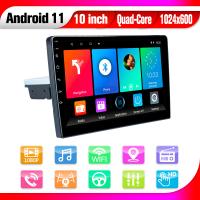 China Navigation Single Din Android Car Stereo 1024X600 10 Inch Touch Screen Car Stereo for sale