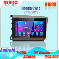 China Honda Civic Double Din Android Car Stereo 9 Inch Car Stereo Touch Screen for sale