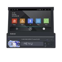 China 1 Din Retractable Screen Car Stereo 7 Inch Touch Screen Car Radio 11 Usb Mp5 Player for sale