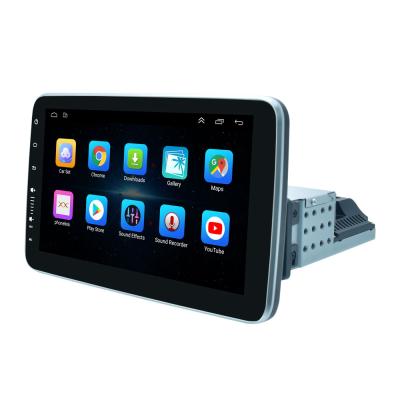 China 360 Rotating Single Din Android Car Stereo ROHS 9 Inch Android Car Stereo GPS for sale