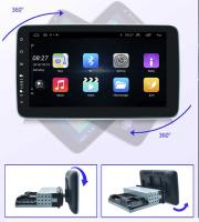 China 360 Rotating Single Din Android Car Stereo ROHS 9 Inch Android Car Stereo GPS for sale