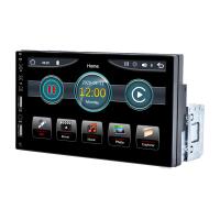 China BT Dual USB Single Din Car Radio Fast Charging Mp5 Car Stereo AUX Rear View Camera for sale