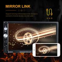 China 2Din Car Mp5 Player 7 Tft Hd Touch Screen Universal Audio Player 7023b Mirror Link for sale