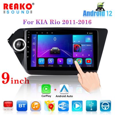 China Reako 9'' Android Car Radio Double Din Car Stereo For Kia RIO 2011-2016 for sale