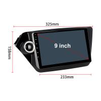 China Reako 9'' Android Car Radio Double Din Car Stereo For Kia RIO 2011-2016 for sale