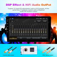 China 5G Wifi Carpay Android DSP Car Stereo AM FM RDS 9'' QLED Touch Screen Car Radio for sale