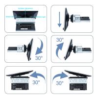 China Rotatable 10.1'' Single Din Android Car Stereo Carplay DSP GPS Wifi With Reverse Camera for sale