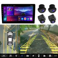 China 9'' 10'' Android Car Radio IPS Touchscreen Carplay DSP Car Stereo Support 360 Panoramic View Parking System With 360 Cam for sale