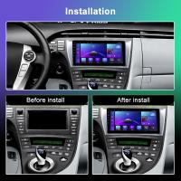 China Toyota Android Automotive Audio System with WiFi & 1024*600 Screen Resolution for sale