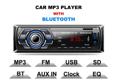 China High Power Bt Car Stereo Bluetooth Auto Cd Player Aux Input Mp3 Car Stereo for sale