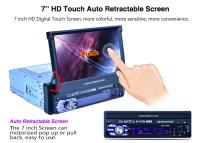 China Digital 7 Inch Touchscreen Dvd Receiver 7158G 7 Inch Touch Screen Radio With Gps for sale