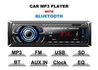 China Hands Free Calls Car Radios With Aux Car Stereo Head Unit With Bluetooth 3 Band for sale