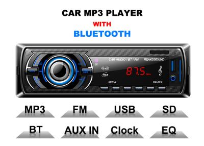 China Hands Free Calls Car Radios With Aux Car Stereo Head Unit With Bluetooth 3 Band for sale