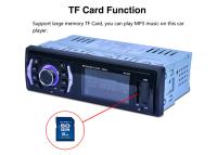 China DC 12V Bt Car Stereo Car Audio Player With Bluetooth 24 Hours Digital Clock for sale