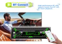 China Detachable Panel Bt Car Stereo Wireless Car Player With Bluetooth 4 Ways Speaker Output for sale