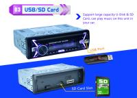 China Universal Car Cd Player With Bluetooth Handsfree 3 Band Bluetooth Head Unit For Car for sale