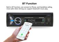 China Detachable Panel Single Din Car DVD Player 1 Din Car DVD Player High Power Output for sale
