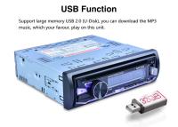 China 178*50mm Single Din Car DVD Player ROHS Single Din Car Stereo Dvd Player for sale