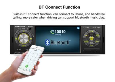 China ROHS Single Din Touch Screen Head Unit 178*50mm Steering  4 Inch Mp5 Player for sale