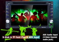 China Digital Double Din Car DVD Player FCC 2 Din Car DVD Player RK-6212G 6.2INCH for sale