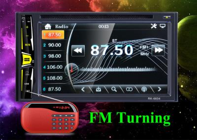 China Universal Double Din Car DVD Player 2 Din 6.2 Inch Car Dvd Player RK-6604 178*100MM for sale