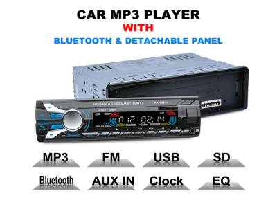China Mute Control Mp3 Am Fm Bt Car Radio Aux Cd Player For Car Detachable Front Panel for sale