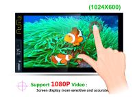 China Full Touch 7inch Car Stereo K9b Double Din Car Stereo With Bluetooth And Navigation for sale
