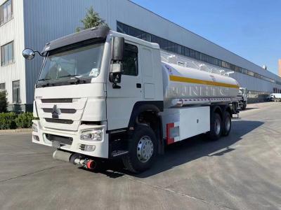 China 6x4 20000L Sinotruk Howo Tanker Truck 371hp LHD Driving for sale