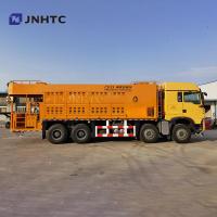 China Road Maintenance Fiber Slurry Sealing Truck HOWO 8x4 A7 H5 for sale