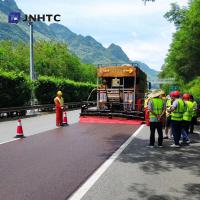 China Road Maintenance Fiber Slurry Sealing Truck HOWO 8x4 A7 H5 for sale