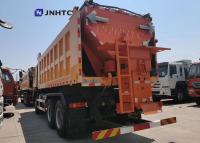 China Road Sweeper Snow Plow Pickup Truck Sinotruk Howo 371hp 300L for sale