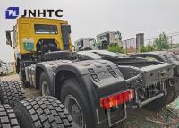 China 371HP Sinotruk HOWO 6X4 Tipper Truck Yellow 25 Tons for sale