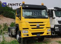 China 371HP Sinotruk HOWO 6X4 Tipper Truck Yellow 25 Tons for sale