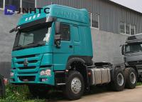 China Sinotruk HOWO Green Tipper Truck 6X4 420HP Diesel Fuel Type for sale