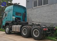 China Sinotruk HOWO Green Tipper Truck 6X4 420HP Diesel Fuel Type for sale