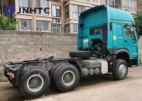 China Sinotruk HOWO Green Tipper Truck 6X4 420HP Diesel Fuel Type for sale