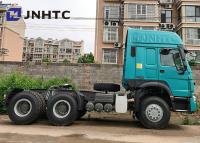China Sinotruk HOWO Green Tipper Truck 6X4 420HP Diesel Fuel Type for sale