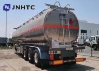 China Aluminum 45000L Oil Tanker Trailer 3 Axles Q235 Q345 for sale