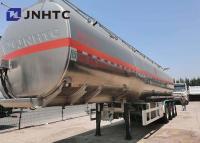 China Aluminum 45000L Oil Tanker Trailer 3 Axles Q235 Q345 for sale