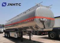 China Aluminum 45000L Oil Tanker Trailer 3 Axles Q235 Q345 for sale