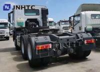 China 371HP Sinotruk Howo 6x4 25 Tons Diesel Tractor Truck With Trailer Head for sale