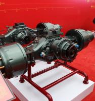 China AC16 16 Tons Steel Rear Axle SINOTRUK HOWO HC16 Truck Trailer Spare Parts for sale