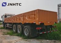 China Sinotruk 8x4 Hohan Flat Back Trucks 31tons Lhd With Lifting Axle for sale