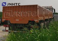 China Sinotruk 8x4 Hohan Flat Back Trucks 31tons Lhd With Lifting Axle for sale