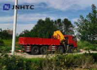 China Sinotruck Howo 8x8 All Wheel Drive Cargo Truck With 30t 13t Cranes for sale