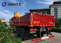 China Sinotruck Howo 8x8 All Wheel Drive Cargo Truck With 30t 13t Cranes for sale