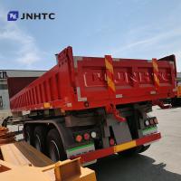 China Sinotruck Howo Tractor Tipper Trailer 3 Axles 20cbm 12wheels for sale